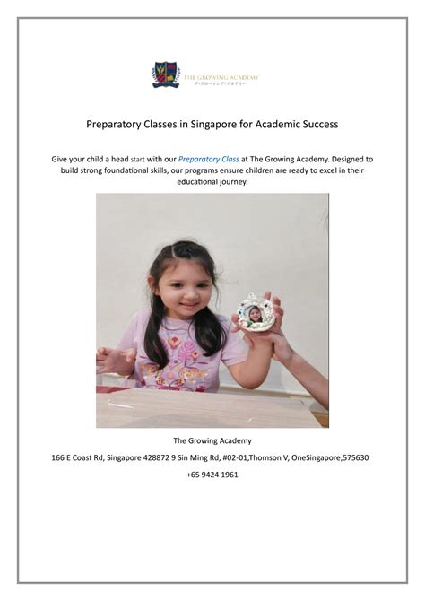 Ppt Preparatory Classes In Singapore For Academic Success Powerpoint