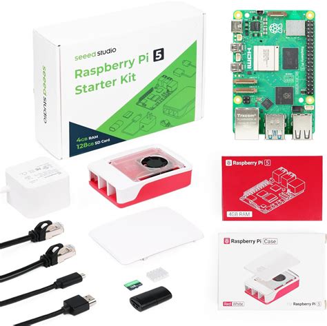 Amazon Seeed Studio Raspberry Pi Starter Kit Gb Ram Gb Micro Sd Card Pre Loaded