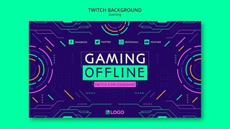 Twitch Gaming Psd 8 000 High Quality Free Psd Templates For Download