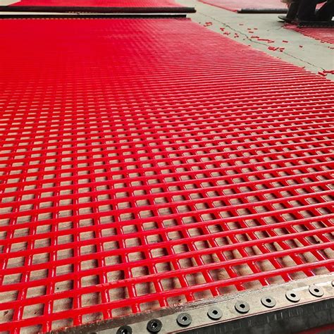 Mining Polyurethane Sieve Panels For Ore Coal Sieving Pu Screen Mesh Mining Polyurethane Mesh