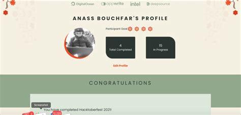 Anass Bouchfar On Linkedin Hacktoberfest2021 Dev Hacktoberfest2021 Opensource Devcommunity
