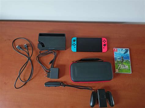 Nintendo Switch Oled Zelda Botw Aukro