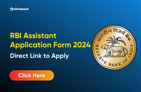 RBI Assistant Application Form 2024, Direct Link to Apply