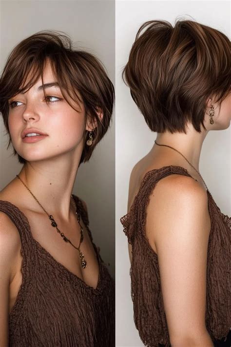33 Gorgeous Ways To Style Side Swept Bangs Short Hair With Bangs Short Hair Cuts Thick Hair