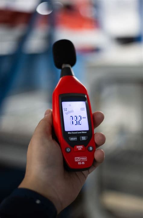 RS PRO RS PRO RS Sound Level Meter DB To DB KHz Max RS
