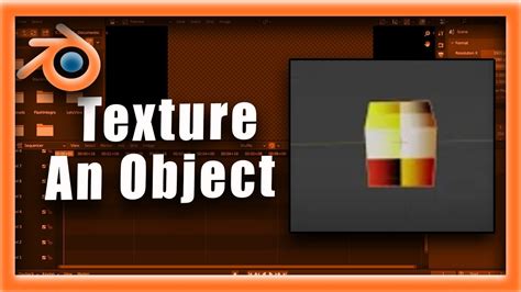 Blender Tutorial How To Texture An Object In Blender 34 Youtube