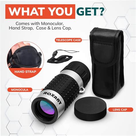 Roxant Monocular Telescope High Definition Ultra Light Pocket