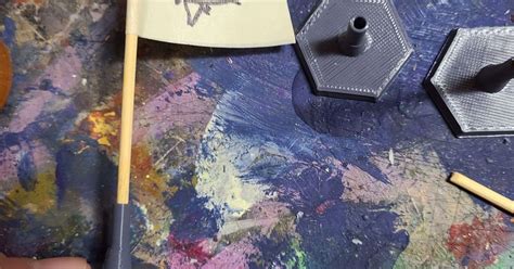 Battletech Objective Flag Hex Marker By Purple3dstudio Download Free