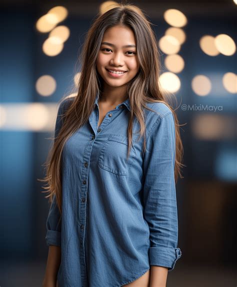 Sweet Asian Woman With Pretty Face Miximaya By Miximaya On Deviantart