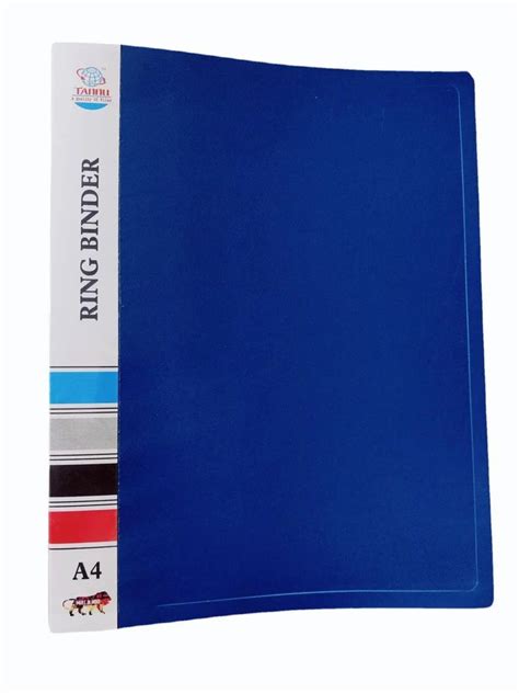 Plastic 2mm Blue Tannu Ring Binder File Folder A4 At Rs 285 In Chennai