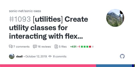 Utilities Create Utility Classes For Interacting With Flex Counters By Daall · Pull Request