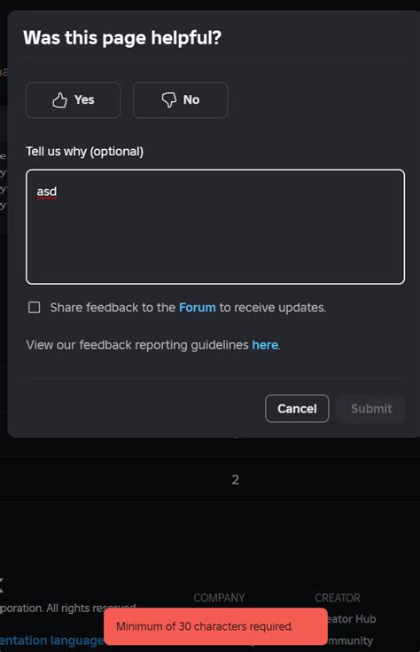 Feedback Bug Pressing Space Creator Hub Bugs