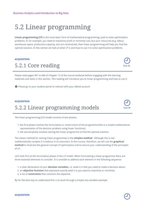 Linear Programming Notes Linear Programming Lp Is The Most Basic Form Of Mathematical