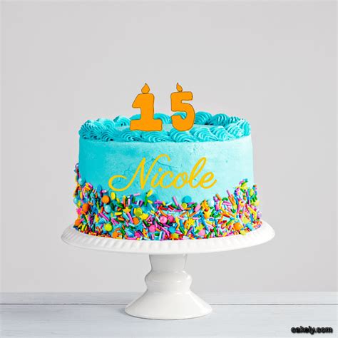 🎂 Happy Birthday Nicole Cakes 🍰 Instant Free Download Cakeiy