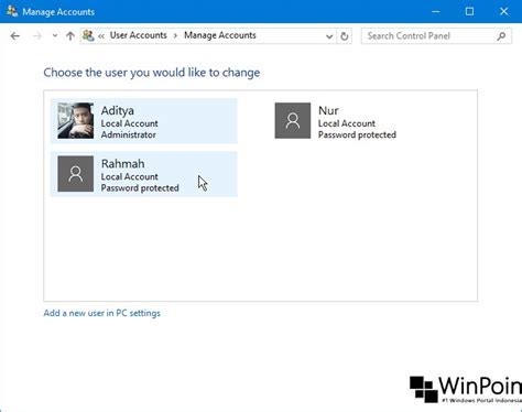 Cara Mengganti Nama Account Di Laptop Windows Teknoid