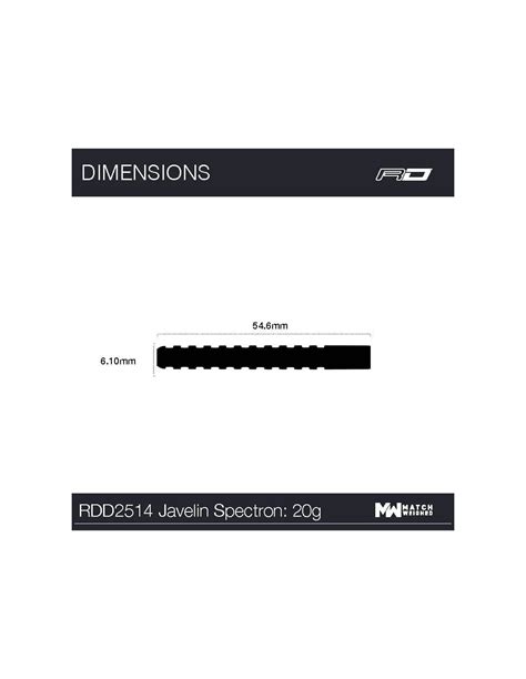 Dart Red Dragon Javelin Spectron 85 20g Rdd2514 More Than Darts