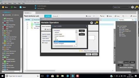 Automation Anywhere Variables Part 2 Arrays Youtube