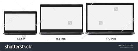 4 862 Laptop Screen Size Images Stock Photos Vectors Shutterstock
