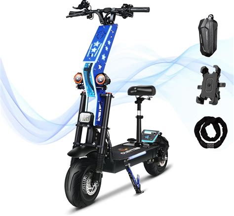 Brigittebike Electric Scooter For Adults6000w Dual Motor E