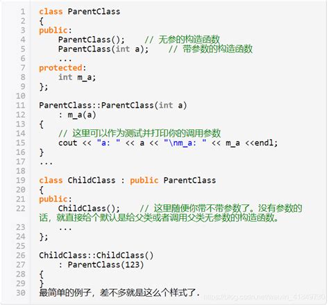 C 子类的构造函数会在初始化列表里面给父类构造函数传参的原因在子类的构造函数的参数化列表里面构造父类的意义 Csdn博客