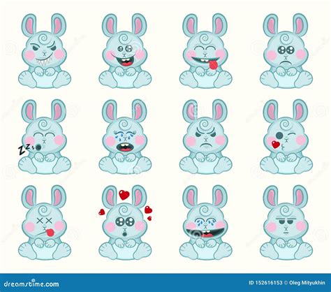 Cute Bunny Emoticon
