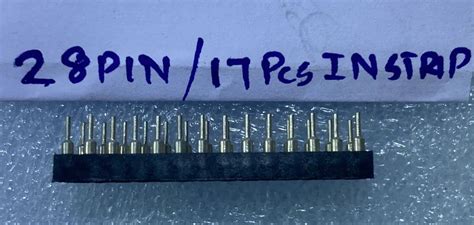 China Ic Base 28 Pin Slim For Electronics Machine Socket At ₹ 14piece In Mumbai