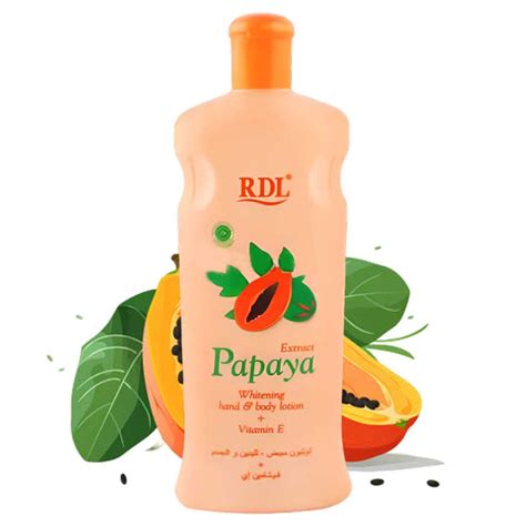 Rdl Papaya Body Lotion Menwomenrdl পাপায়া বডি লোশন পুরুষমহিলা