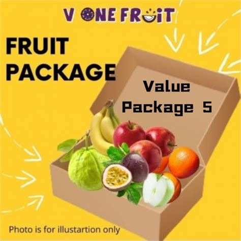 V One Fruit Value Package 5 Items