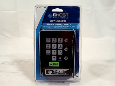 Ghost Controls Premium Weather Resistant Wireless Keypad For Automatic Gate Open Dutch Goat