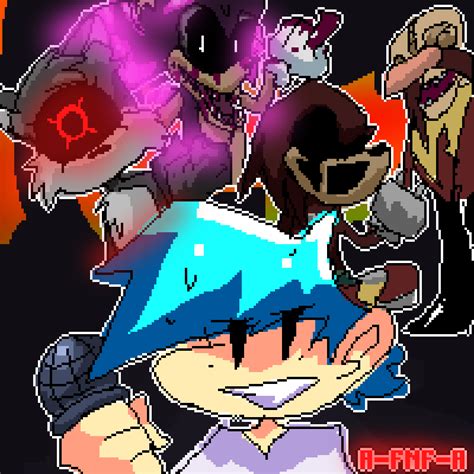 Pixilart Triple Trouble By A Fnf A