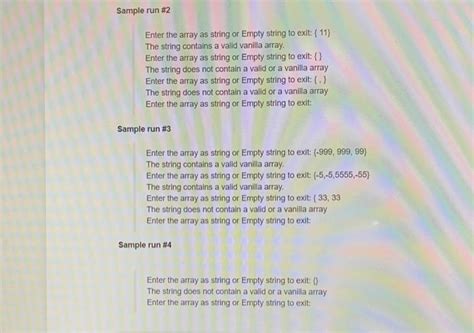 Solved Question 3 35 Points An Array Is Calied Vanilla If