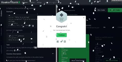 Tushar Godase On Linkedin Pythonprogramming Hackerrank