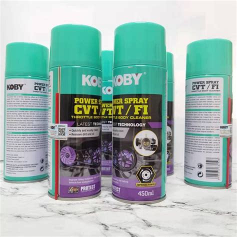 Koby Power Spray Cvt Fi Throttle Body Cleaner 450ml Lazada Ph