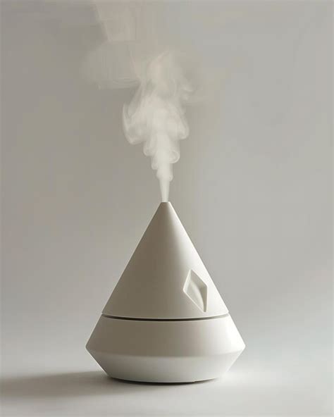 Air Humidifier And Oil Diffuser Smoke Premium Ai Generated Image
