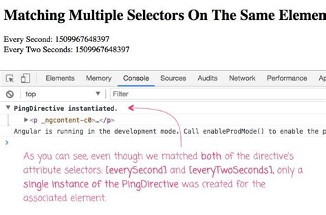 Matching Multiple Selectors On The Same Element Creates A Single