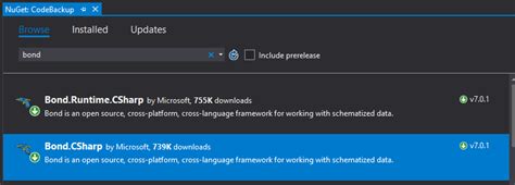 Version Tolerant Binary Serialization With Microsoft Bond In C
