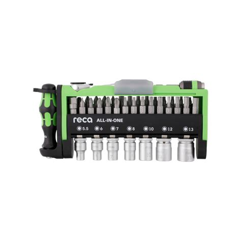 Reca All In One Bit Socket Setter Set 39 Pcs Ph Pz Tx Sl Hex