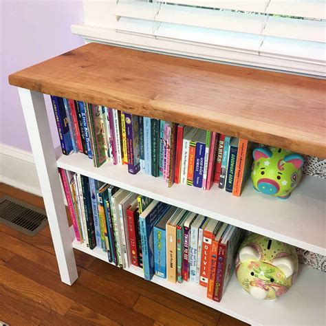 Wooden Rustic Bookshelf