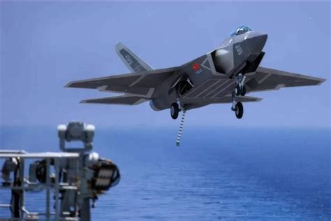 殲35艦載機橫空出世三個方面超越F 35美國連夜上馬六代艦載機 資訊咖
