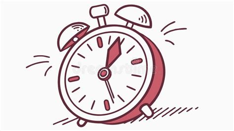Alarm Clock Illustration Time Management And Reminder Tool Vector Design Generative Ai Stock