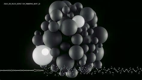 Audio Reaction Experiment In Sidefx Houdini Youtube