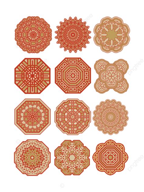 Chinese Style Classical Pattern Decorative Border Chinese Retro Decorative Border Chinese Style