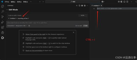 无缝对接 系列2 ：在vscode中继续接入本地deepseek的完整指南 实现代码协助编写~vscode 安装continue插件