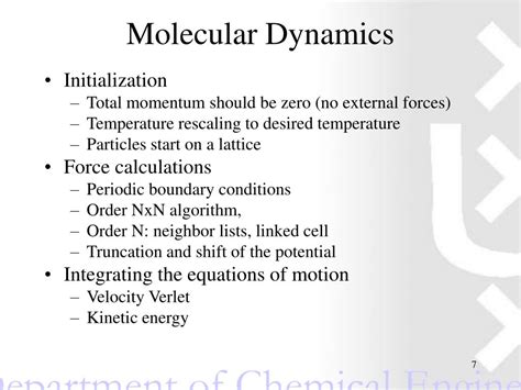 Ppt Molecular Dynamics Powerpoint Presentation Free Download Id