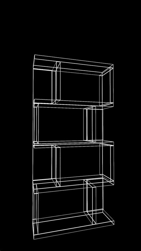 Bookshelf Slider Boxes 2 3d Turbosquid 2051643