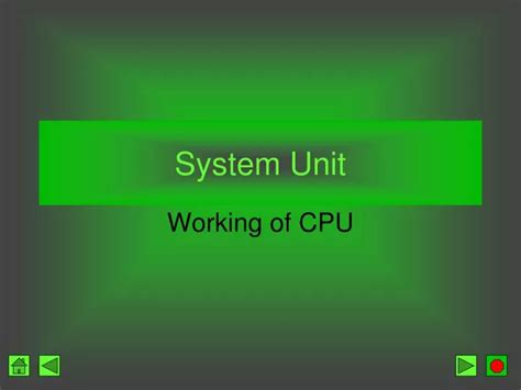 PPT System Unit PowerPoint Presentation Free Download ID 5374947