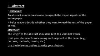 How To Write A Scientific Paper PPTX Educational Assessment Education