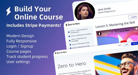 Build Your Online Course Template Bubble