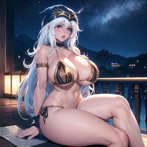Rule 34 Ai Generated Ashe League Of Legends Big Breasts Cixf Huge Breasts League Of Legends