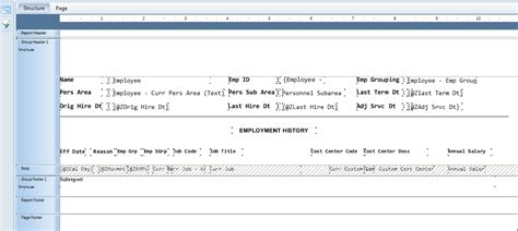 Solved How To Display The Subreport Headers When There Ar Sap
